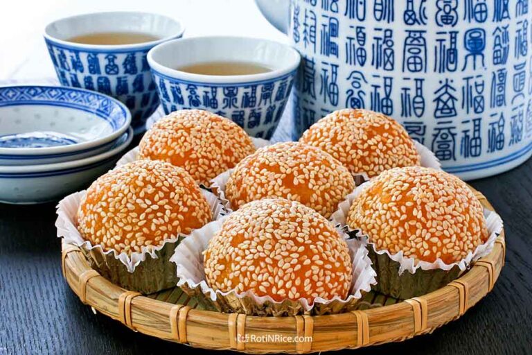 Jian Dui (Sesame Seed Balls) - Roti n Rice