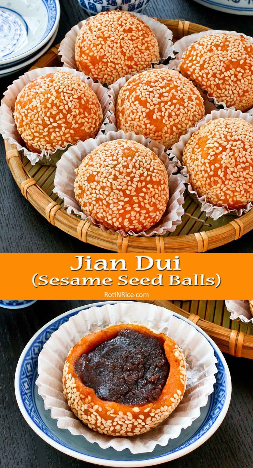Jian Dui (Sesame Seed Balls) - Roti n Rice