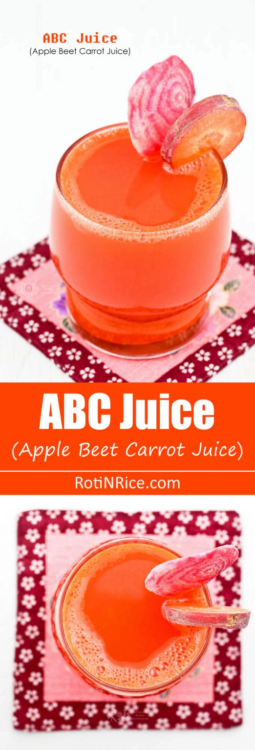 ABC Juice (Apple Beet Carrot Juice) - Roti n Rice