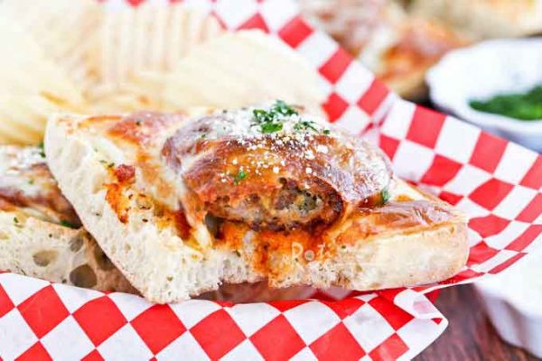 Hot Cheesy Meat Patty Sandwich - Roti n Rice