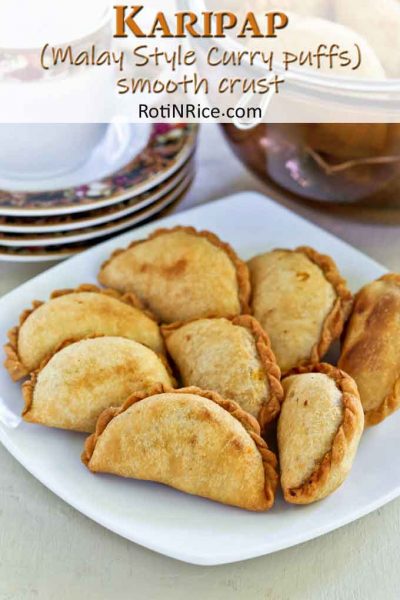 Karipap (Malay Style Curry Puffs) - Smooth Crust - Roti n Rice