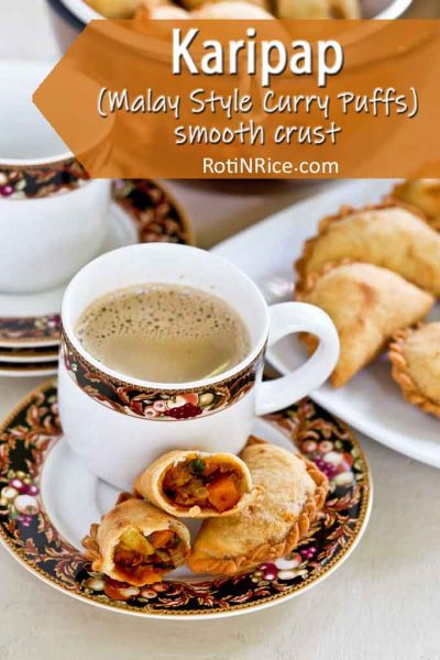 Karipap (Malay Style Curry Puffs) - Smooth Crust - Roti n Rice