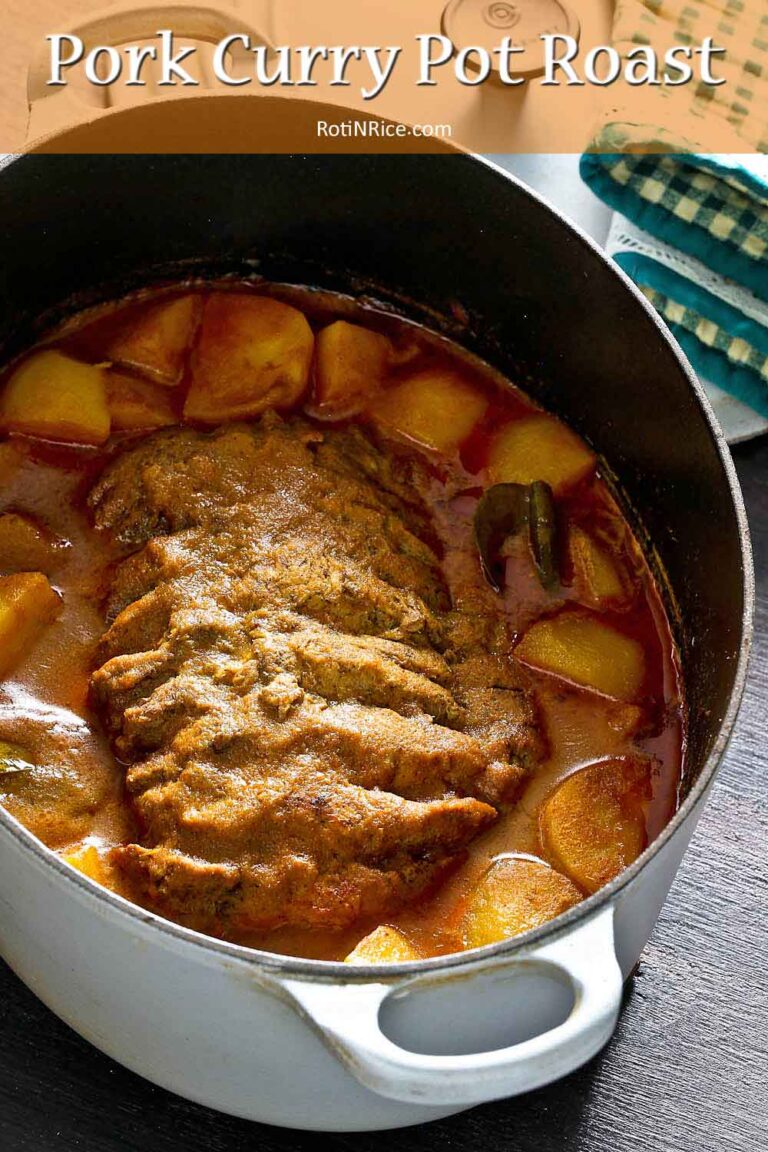 Pork Curry Pot Roast - Roti n Rice