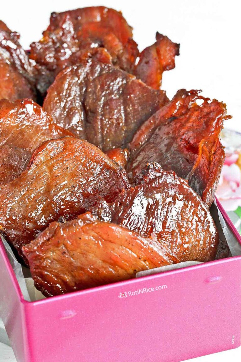 Sliced Pork Bak Kwa - Roti n Rice
