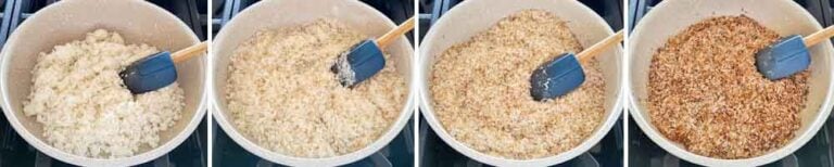 How To Make Kerisik (Toasted Coconut Paste) - Roti n Rice