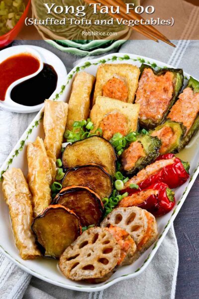 Yong Tau Foo (Stuffed Tofu and Vegetables) - Roti n Rice