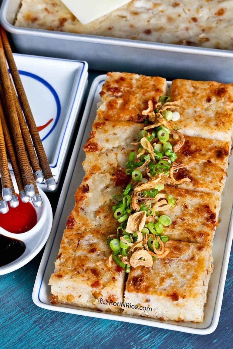 Chinese Radish Cake (Lo Bak Gao) - Roti n Rice