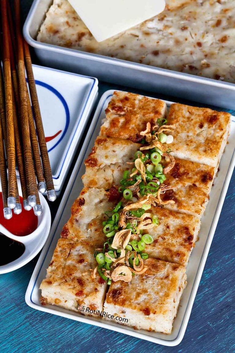 Chinese Radish Cake (Lo Bak Gao) - Roti n Rice